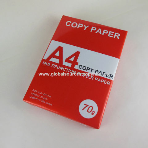 Buy Wholesale China Hot Sale Factory Provided White Color A4 Copy Paper ...