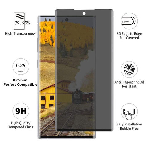 Buy Wholesale China Heat Bending Privacy Tempered Glass 3d Curved Anti ...