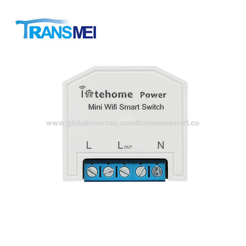 Buy Wholesale China Wifi Smart Switch Module 1 Gang 16a Smart Switch ...