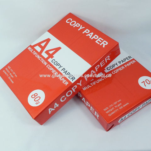 Buy Wholesale China Factory Provided White Color A4 Copy Paper Double ...