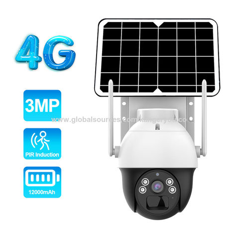 Buy Wholesale China 4g Solar Powered Ip Camera With Solar Panels 3mp ...