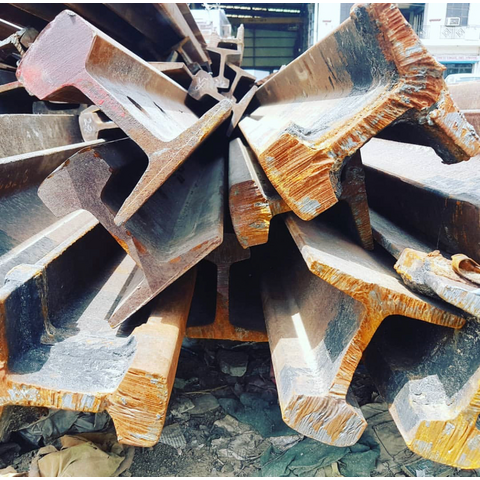 Buy Wholesale Kenya Iron And Steel Used Rails Hms 1/ 2 Scrap/ Metal ...