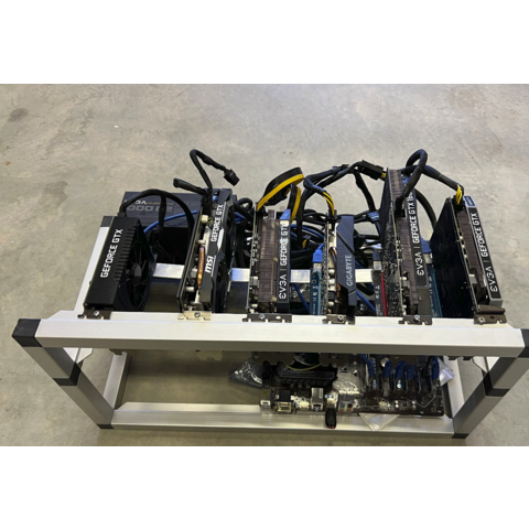 Buy Wholesale China 8 Gpu Mining Rig With 8 1660 Supers & Graphics ...