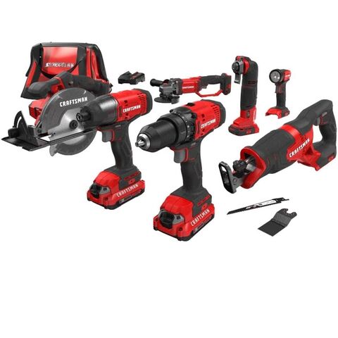 Buy Wholesale China Craftsman V20 Max Power Tool Combo Kit, 7-tool ...