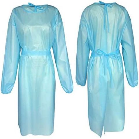 Buy Wholesale Thailand Nonwoven Elastic Cuff Disposable Isolation Gowns ...