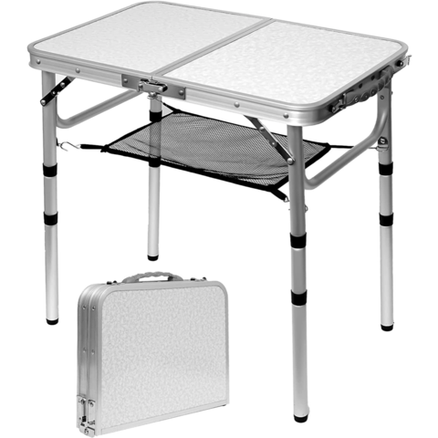 Buy Wholesale China Folding Table Small Lightweight Portable Aluminum ...