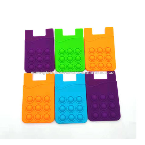 Buy Wholesale China 2023 New Silicone Credit Card Holder Sticker ...