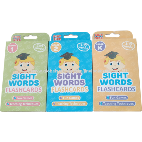 Buy Wholesale China Eco-friendly Design Custom Early Learning Flash ...