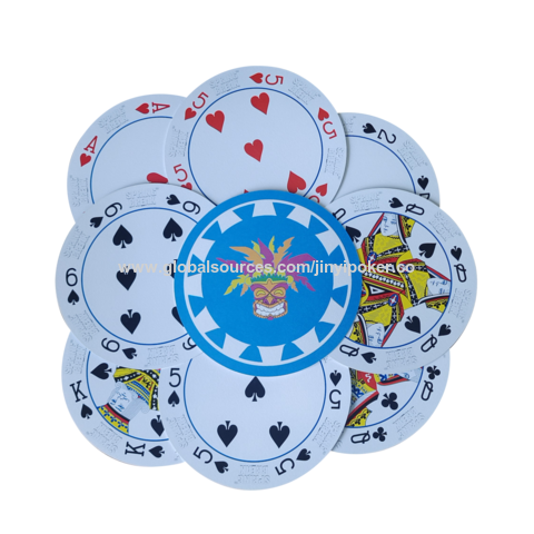 Playing Cards With Rounded Shape, Customized Designs Are Welcome ...