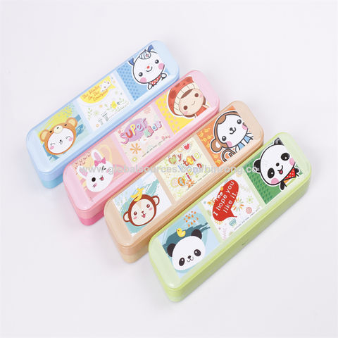 Buy Wholesale China Pen Tin Box School Student Tinplate Pen Tin Box ...