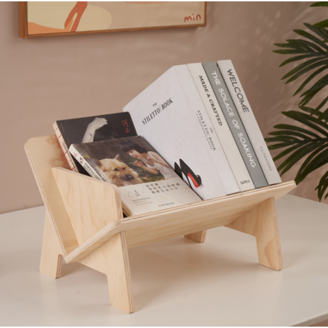 Buy Wholesale China Hot Selling Home V Shape Plywood Wood Bookshelf ...