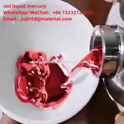 Buy Wholesale China Red Mercury Liquid With Good Feedback & Red Mercury ...