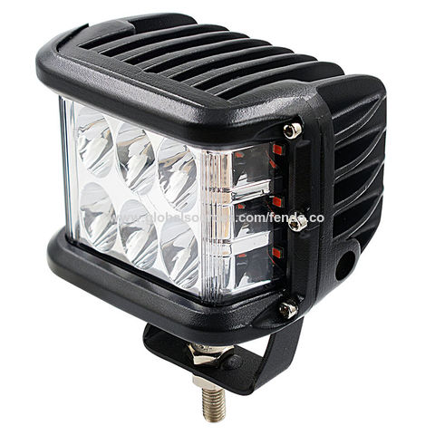 Buy Wholesale China 12-24v Square Universal Motorcycle Driving Led ...