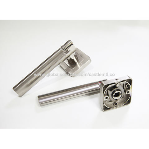 Buy Wholesale China Metal Interior Bathroom Door Hardware Zinc Lever ...