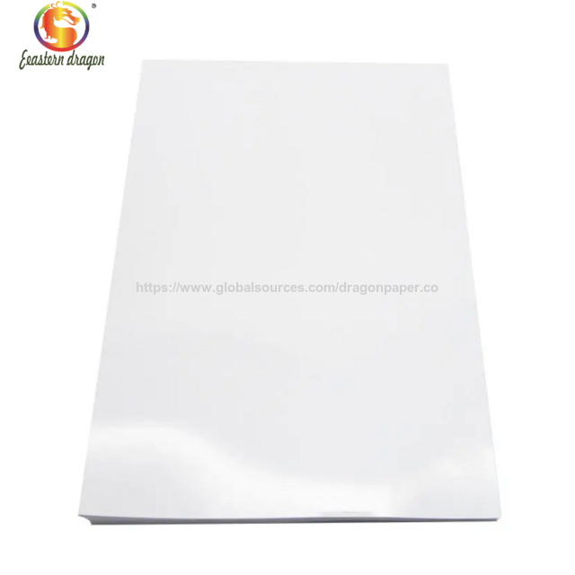 Art Card Pe Coated Paper Board 450gsm Card Board Paper For Packing And ...