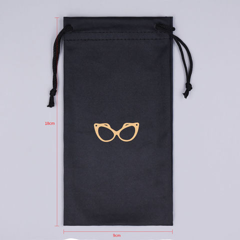 Buy Wholesale China Black High Quality Glasses Bag Microfiber Sunglass ...
