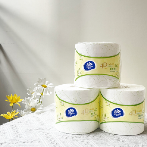 Buy China Wholesale Toilet Paper, Vinda Household Toilet Paper 4d 150g ...