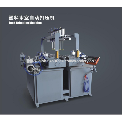 Buy Wholesale China Wondery Plastic Tank Crimping Machine For High ...