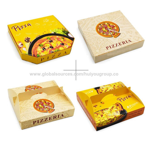 Buy Wholesale China Pizza Box Custom Printed Logo Takeaway Pizza ...