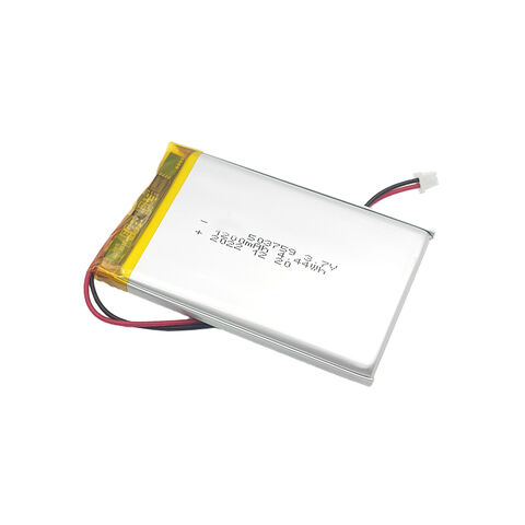 Buy Wholesale China 3.7v Lithium Polymer Battery Packs, 503759 1200mah ...