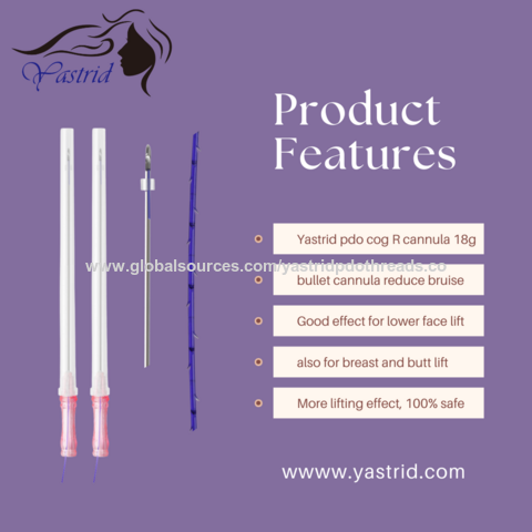 Buy Wholesale China Yastrid Ce/iso Approval Pdo Barbs Threads 18g 100mm ...