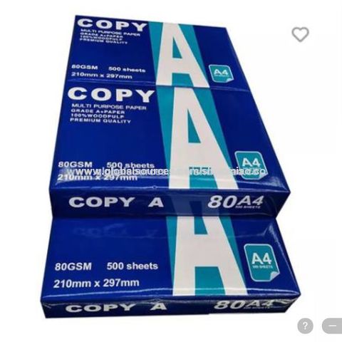 Buy Wholesale China 104-106 Whiteness 100%wool Pulp A4 Copy Paper ...