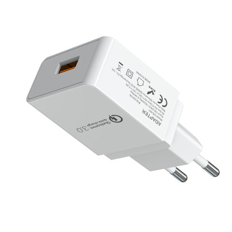 Buy Wholesale China Qc3.0 18w Mobile Phone Adapters Us/eu/pse/uk/kc ...