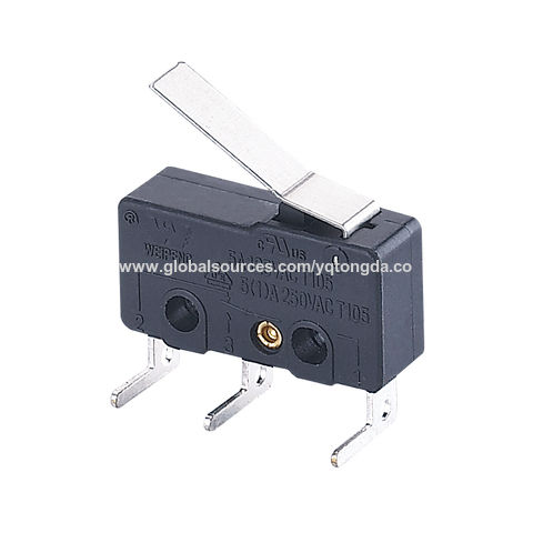 Buy Wholesale China Wholesale 5a 250vac Mini Micro Switch T85 5e4 With Solder Terminal & Micro ...