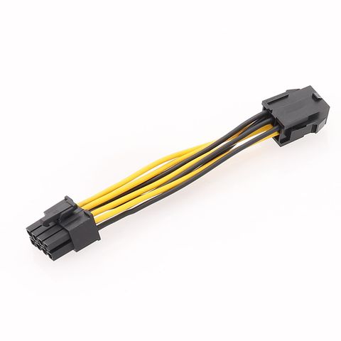 Buy Wholesale China Gpu 6pin To Cpu 8pin Male Power Cable 10cm 18awg ...