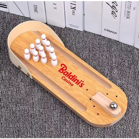 Buy Wholesale China Children's Puzzle Wooden Toys Amazon Mini Bowling ...
