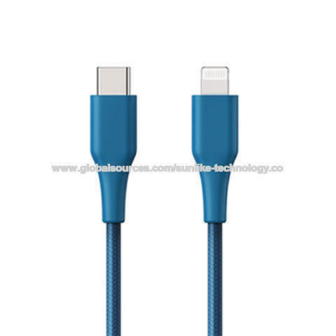 Buy Wholesale China Lightning Cable With Mfi Certificated,pd 60w 20v 3a ...