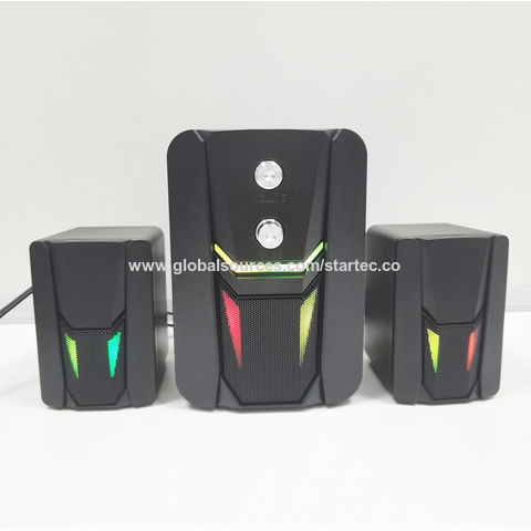 Buy Wholesale China New 2.1 Usb Gaming Speaker With Woofers Rgb Light ...