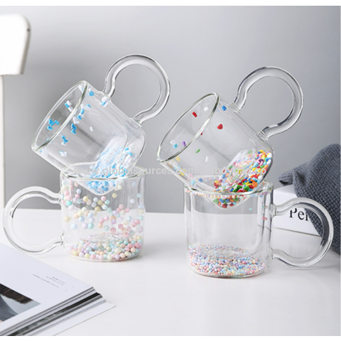 Buy Wholesale China The New Ins Style Design Sense Double Glass Coffee ...