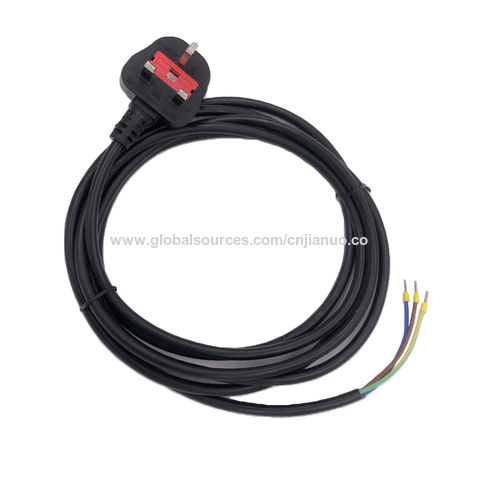 Buy Wholesale China 13a Fused Uk Male Plug To Ferrule End British Power ...