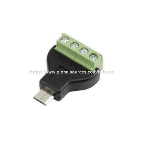 Bulk Buy China Wholesale Micro Usb Male To Terminal Adaptor,solderless ...