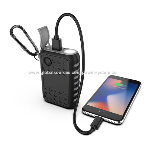 Buy Wholesale China Outdoor Waterproof Power Bank 10,050 Mah Ip 67 ...