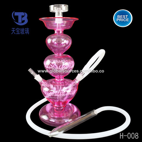 Wholesale Glass Shisha Hookah Narghile Bong Glass Water Pipe Glass Pipe ...