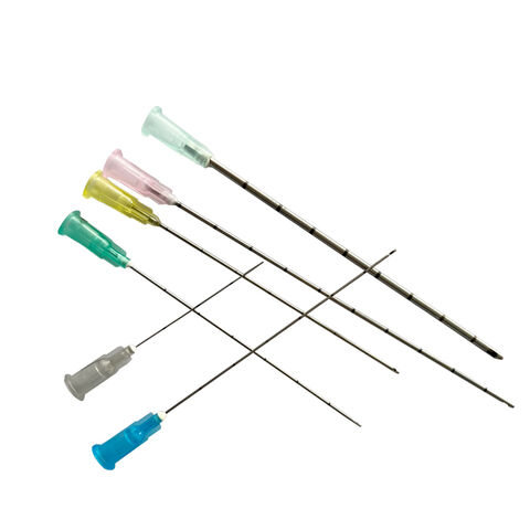 Buy Wholesale China Blunt Micro Cannulas Needle 23g 25g 50mm For Filler ...