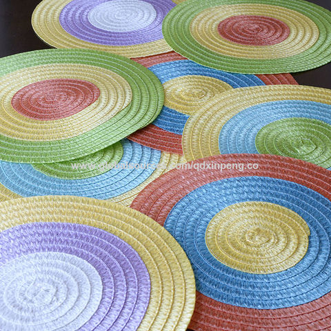 Buy Wholesale China Wholesale Eco-friendly Round Pp Placemats For ...