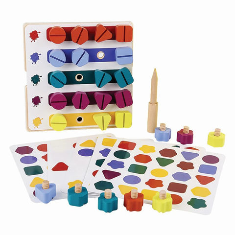 Buy Wholesale China Montessori Educational Color Shape Sorting Kids ...