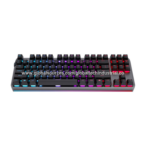 Buy Wholesale China Newly-designed 87-key Dual-mode Rgb 2.4g Wireless ...