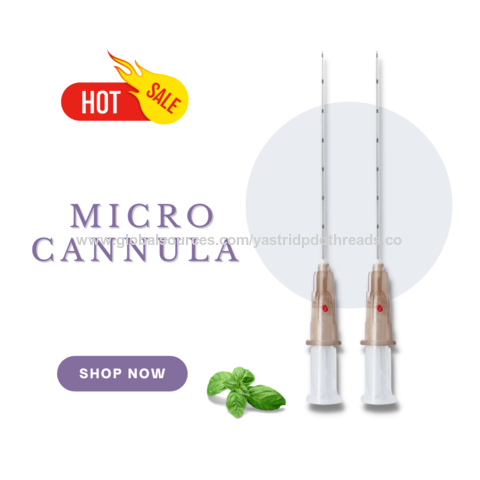 Buy Wholesale China High Back Yastrid Microcannulas 26g-40mm For Filler ...