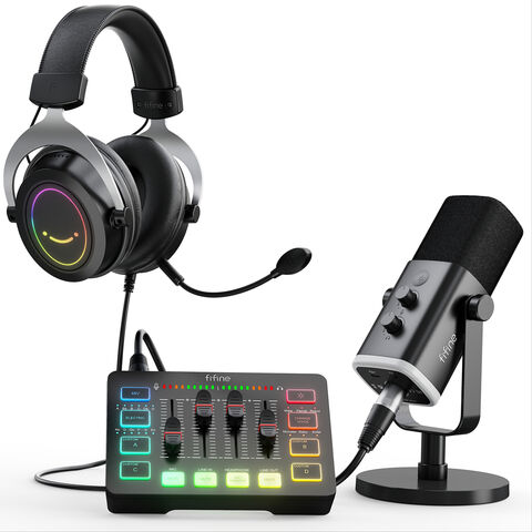 Buy Wholesale China Fifine Professional Podcast Equipment Audio Sound ...