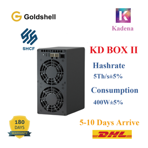 Buy Wholesale China Pre-sale New Goldshell Kd Box Ii 5th/s 400w Asic ...