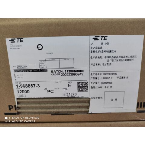 Buy Wholesale China Automotive Connectors Terminalste1-968857-3 ...