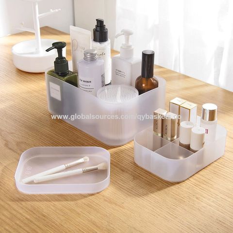 Buy Wholesale China Cosmetics Organizer With Grid Matte Storage Bins ...