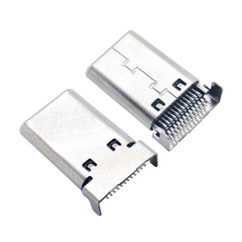 Buy Wholesale China Mup-u32001-1a 24pin Daul Row Smt Usb3.1 Plug Usb C Connector & 24pin Usb 3.1 ...