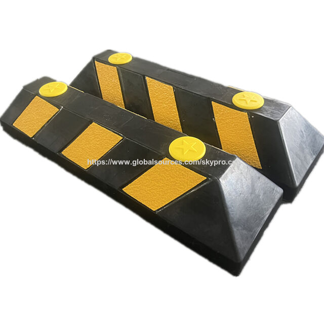 Buy Wholesale China Wholesale Rubber Wheel Stopper Parking Stopper Easy ...