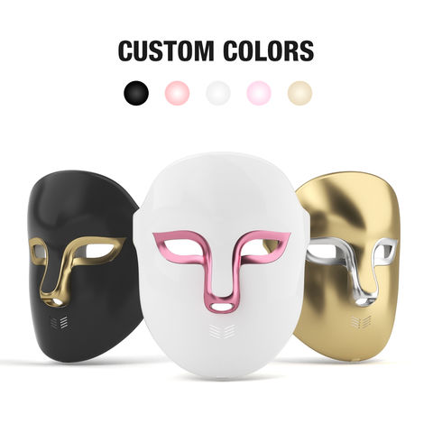 Led Beauty Mask Red Nir Blue Light Photon Therapy Mask Anti Aging ...