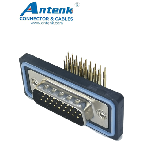 Buy Wholesale China D-sub High Density Right Angle Male Machined Pin ...